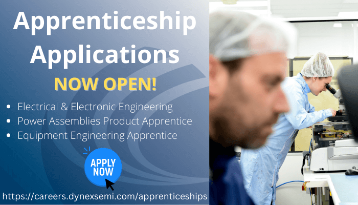 Your chance to apply for our Apprenticeship Programme